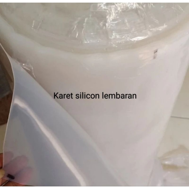 Jual Silicon Rubber sheet/Karet silikon tebel 0,5mm x 1mtr x 1mtr ...