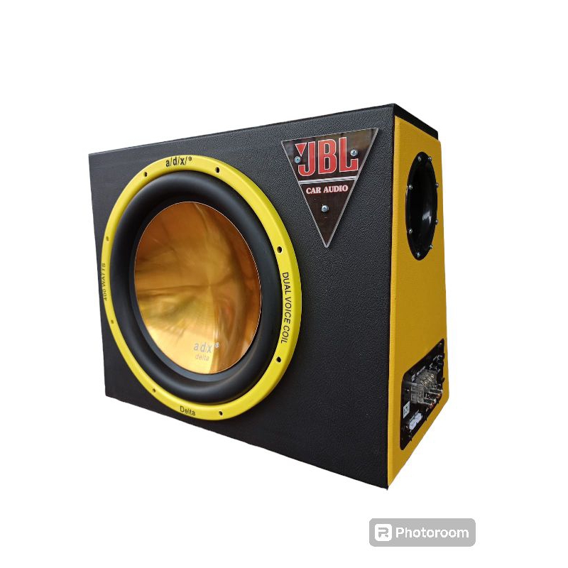 Jual AUDIO MOBIL,SUBWOOFER AKTIF/BASSTUBE AKTIF ADX 12 inc TERPASANG ...