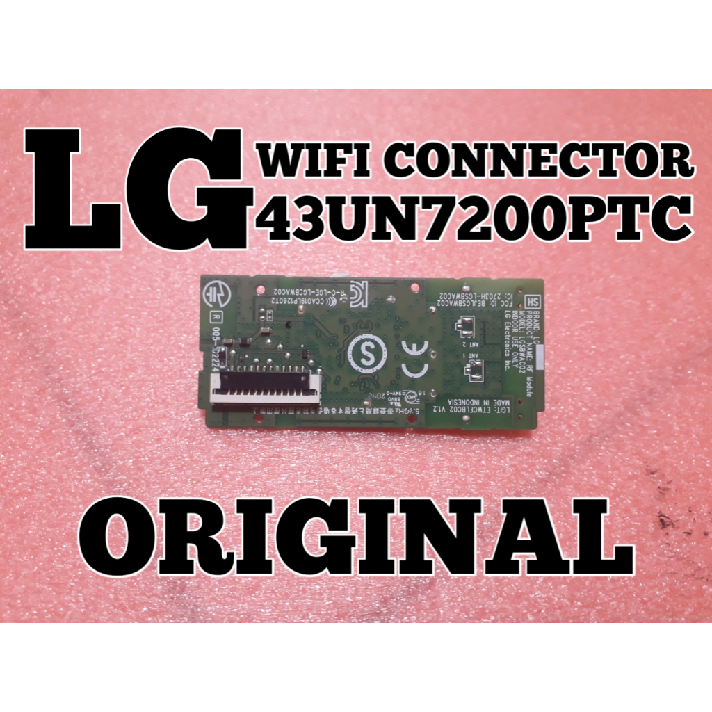 Jual MODUL WIFI - MAINBOARD WIFI - TV LED - LG 43UN7200PTC | Shopee ...