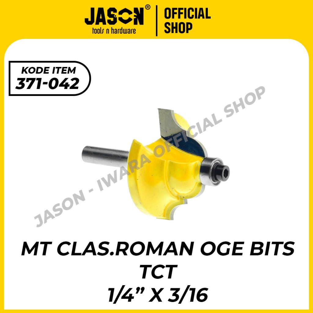 Jual Jason MT Class Roman Oge Bits TCT | Mata Profil | Mata Router ...