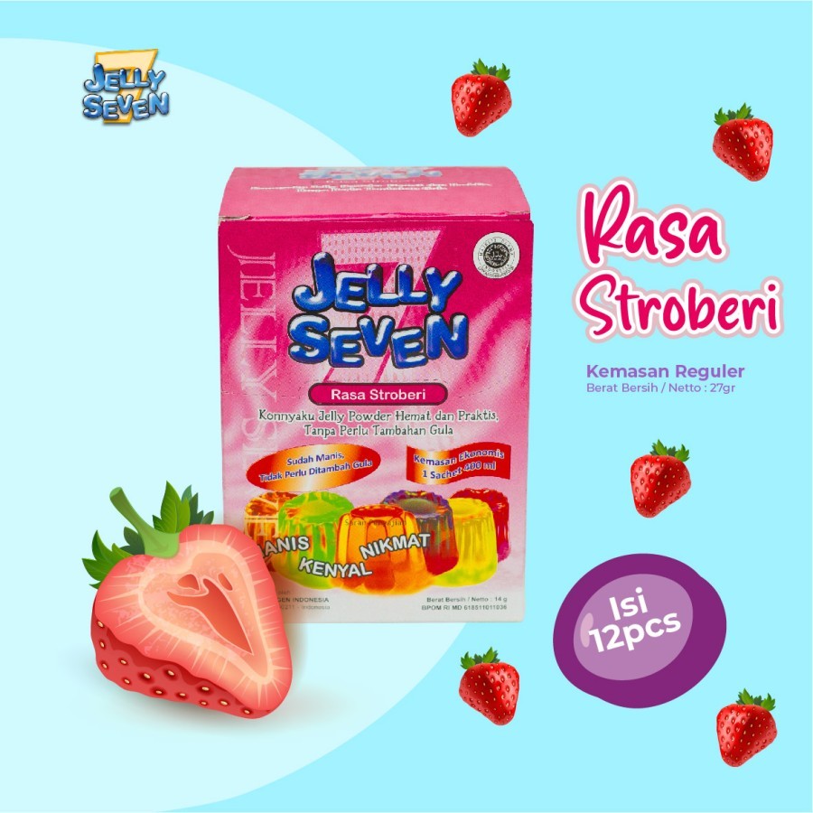 Jual Jelly Seven Rasa Buah - Tanpa Perisa 12Pcs Kemasan Regular ...
