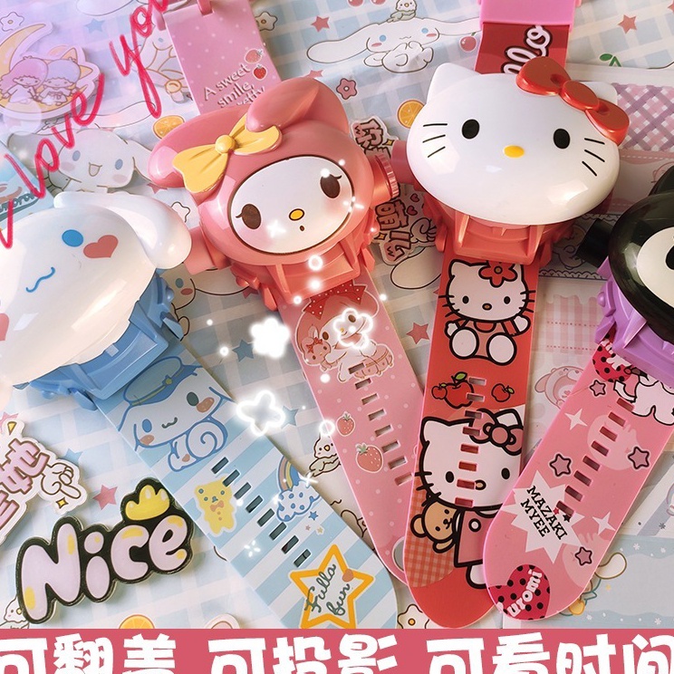 Jual Penjualan Favorit Jam Tangan Anak Laser Proyektor LED Kepala Jumbo ...