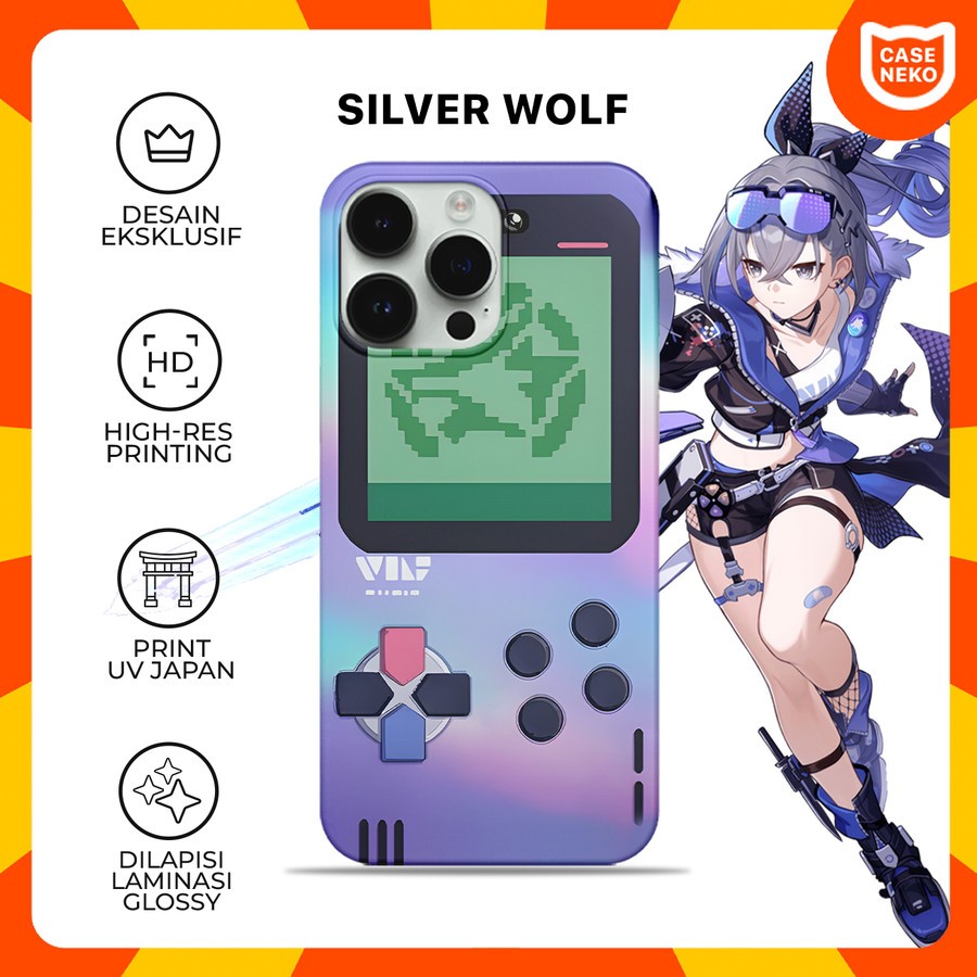 Jual Custom Case Silver Wolf Honkai Star Rail Casing All Type HP v1 ...