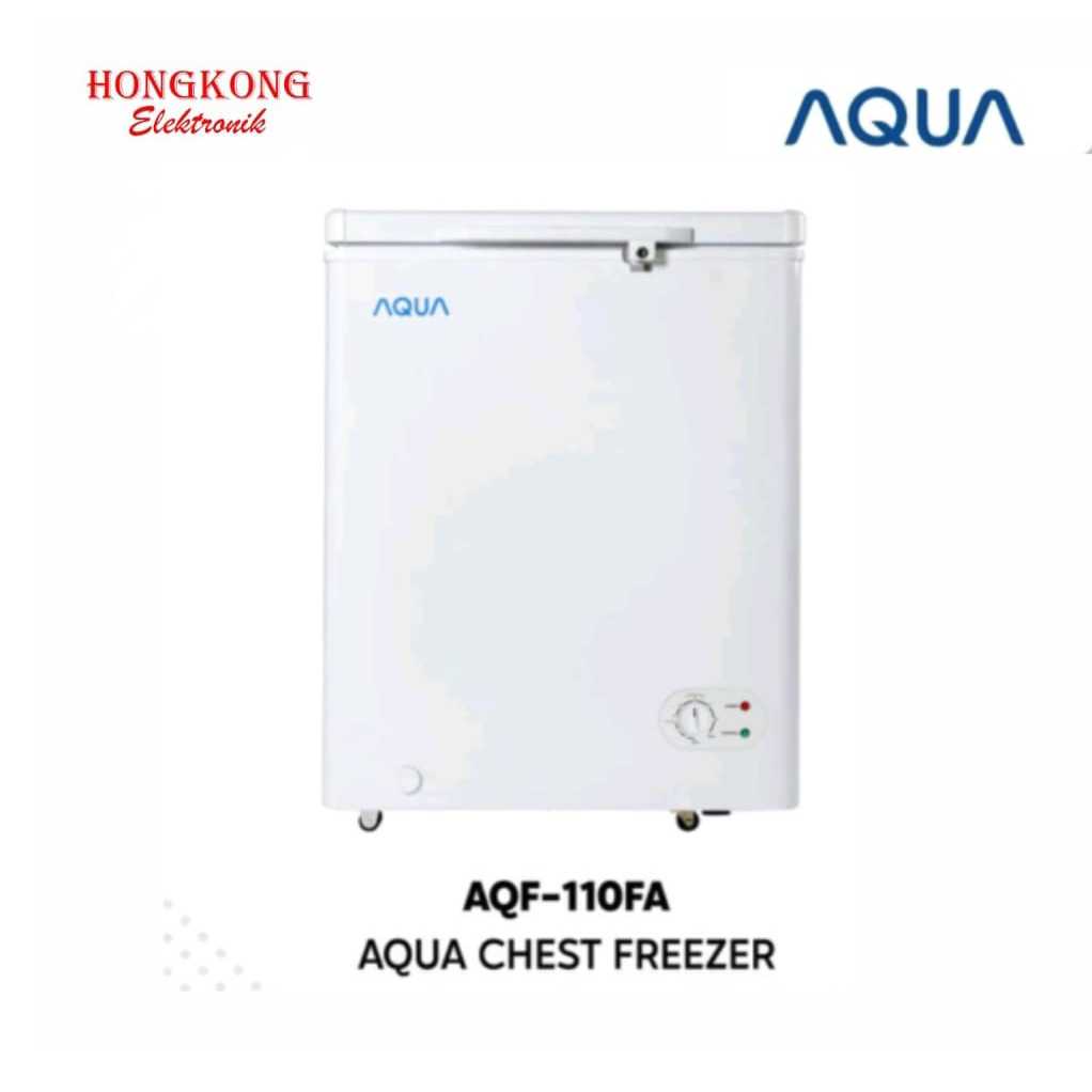 Jual AQUA AQF 110 FA CHEST FREEZER BOX AQF-110FA 100L | Shopee Indonesia
