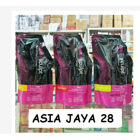 Jual MATRIX STEP 1 OPTI-SCULPT 500mL Krim Pelurus Rambut Rebonding ...