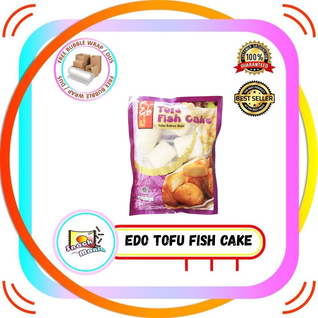 Jual Edo Tofu Fish Cake ~ 250 gr Kue Ikan Kukus Tahu Steamboat | Shopee ...
