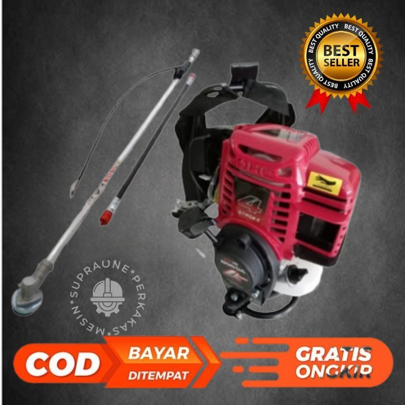 Jual ITACHI Mesin Potong Rumput Gendong Brush Cutter 4T Stroke GX-35 ...