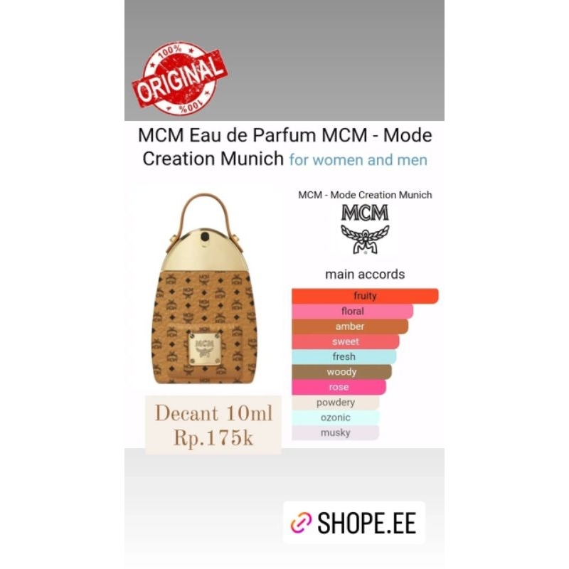 Jual mcm decant 10 ml | Shopee Indonesia