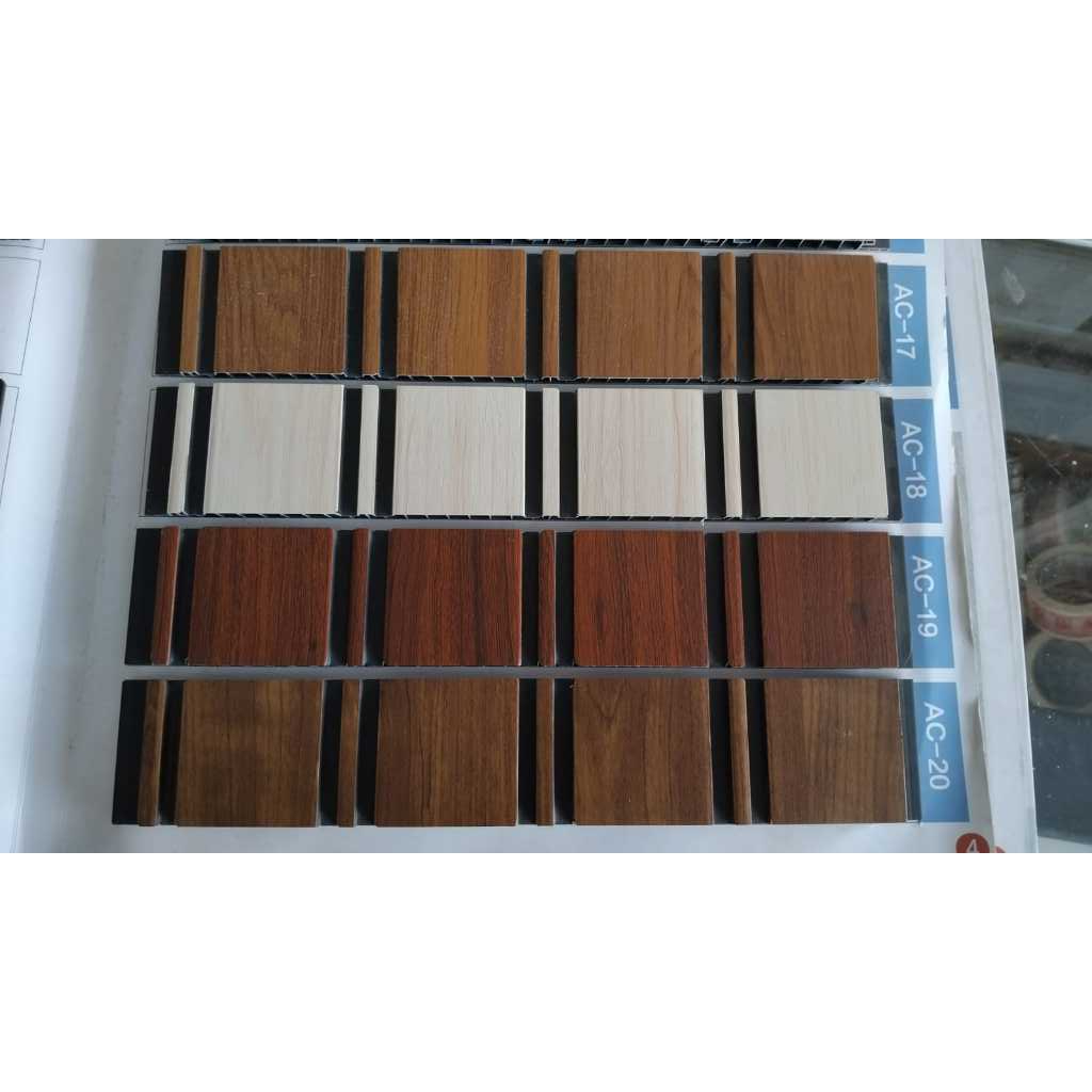 Jual WALLPANEL PVC WALLBOARD PVC BOARD MOTIF KAYU LEBAR 30 CM HARGA PER ...