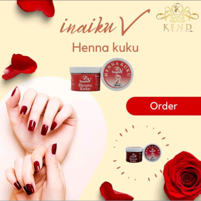 Jual Inaiku v henna kuku halal muslimah Indonesia sah untuk sholat ...