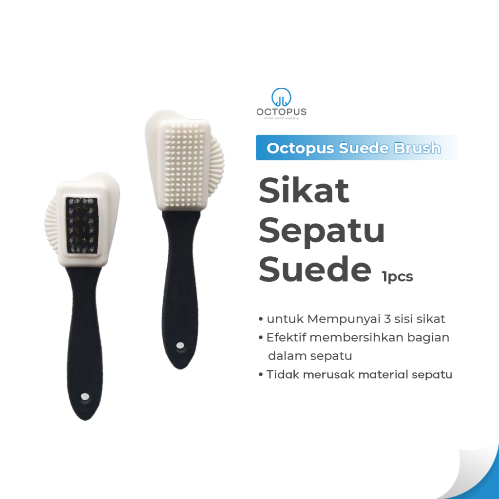 Jual Octopus Sikat Sepatu Khusus Suede dan Nubuck 1 Pcs Suede Brush ...