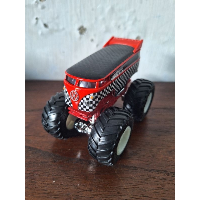 Jual hotwheels monster truck dragbus merah | Shopee Indonesia