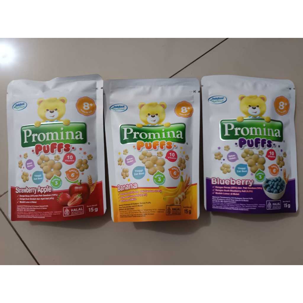 Jual PROMINA PUFF 15gr 3 Varian Rasa | Shopee Indonesia