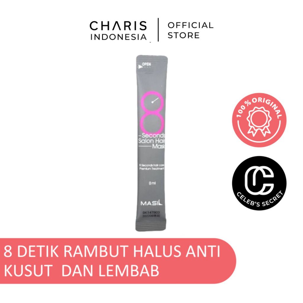 Jual MASIL 8 Seconds Salon Hair Mask Stick Pouch 8ml | Shopee Indonesia