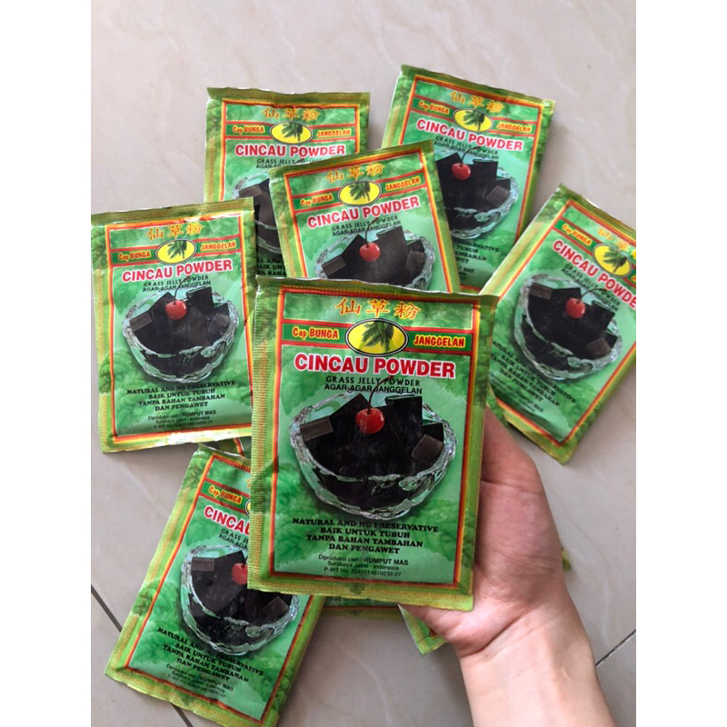 Jual Bubuk Cincau Instan / Cincau Powder Instan / Agar-Agar Cincau ...