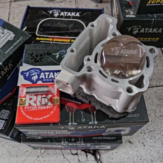 Jual Blok Cylinder Ataka Racing Sonic 150R ukuran 62mm 63mm 65mm Block ...