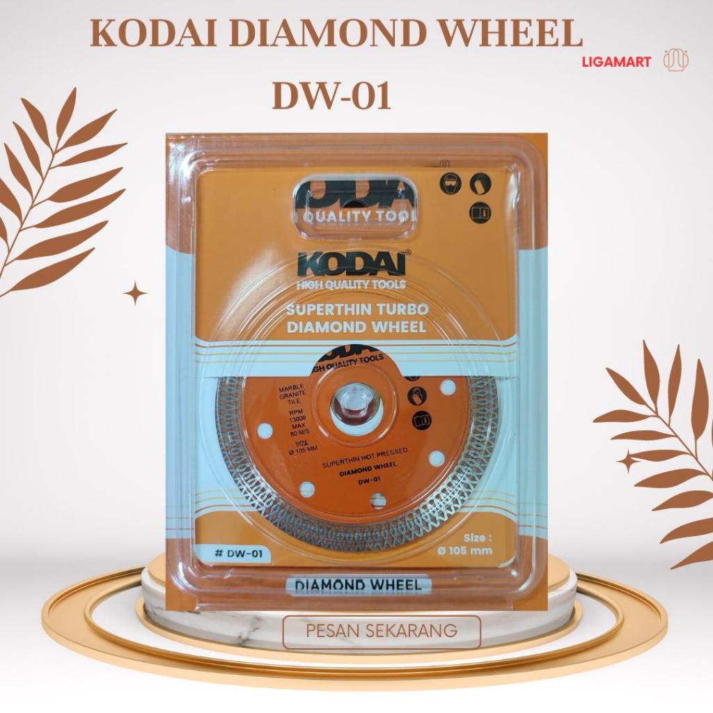 Jual KODAI DIAMOND WHEEL DW-01 / MATA POTONG / PISAU POTONG | Shopee ...