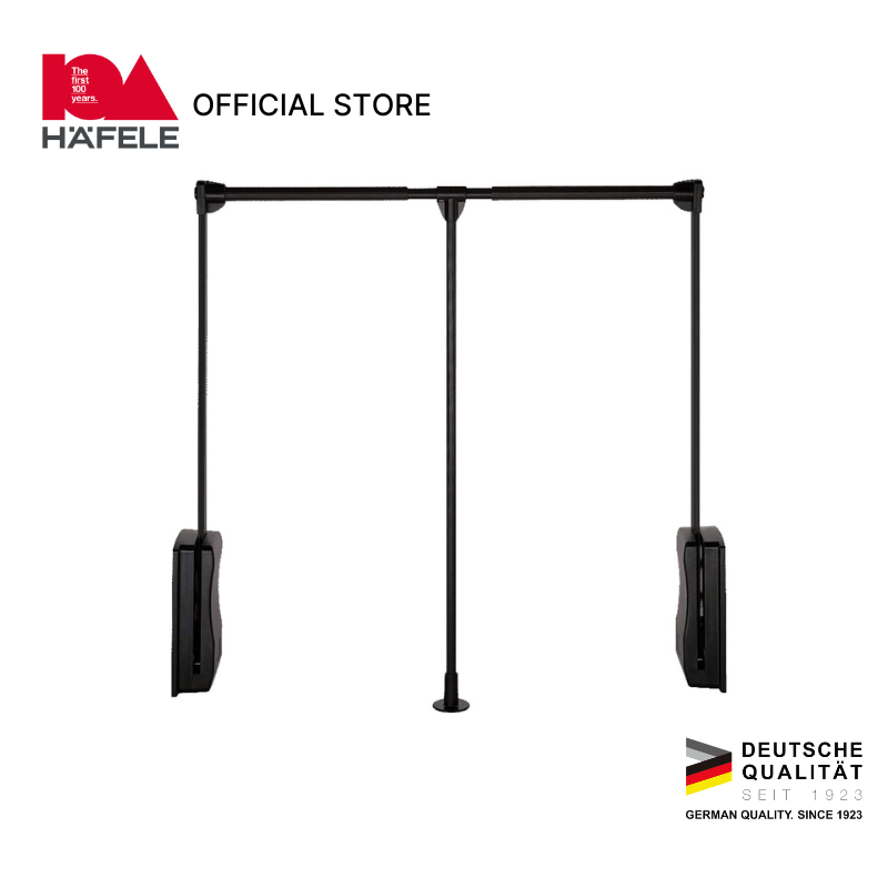 Jual Hafele Wardrobe Lift 880-1127 mm Hitam - Gantungan Baju Pakaian ...