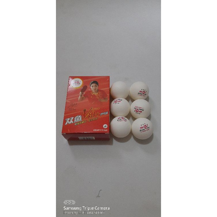 Jual KODE F82O BOLA PIMPONG DOUBLE FISH 4 ORIGINAL HARGA 1 PAK ISI 6 TENIS MEJA | Shopee Indonesia