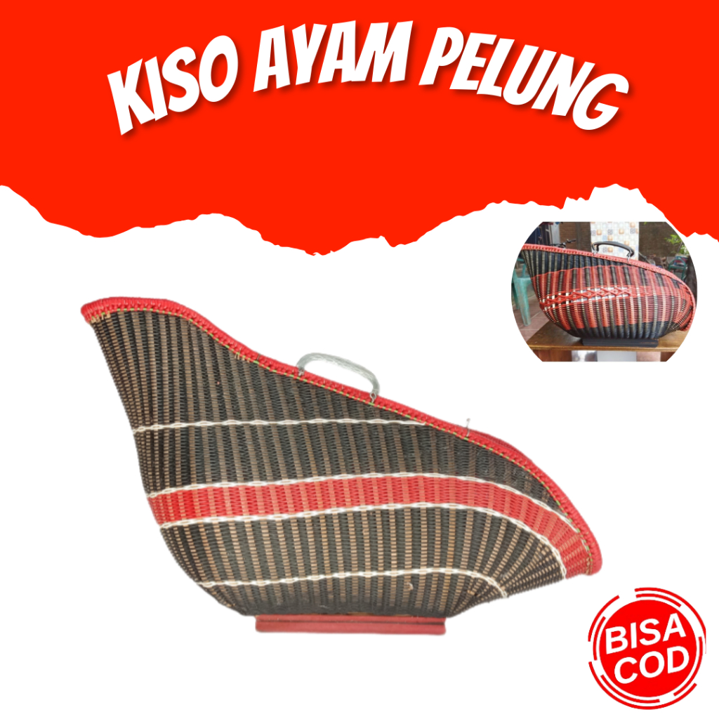 Jual PERLENGKAPAN AYAM - KISO AYAM PELUNG/TAS AYAM PELUNG/KISO AYAM LAGA | Shopee Indonesia