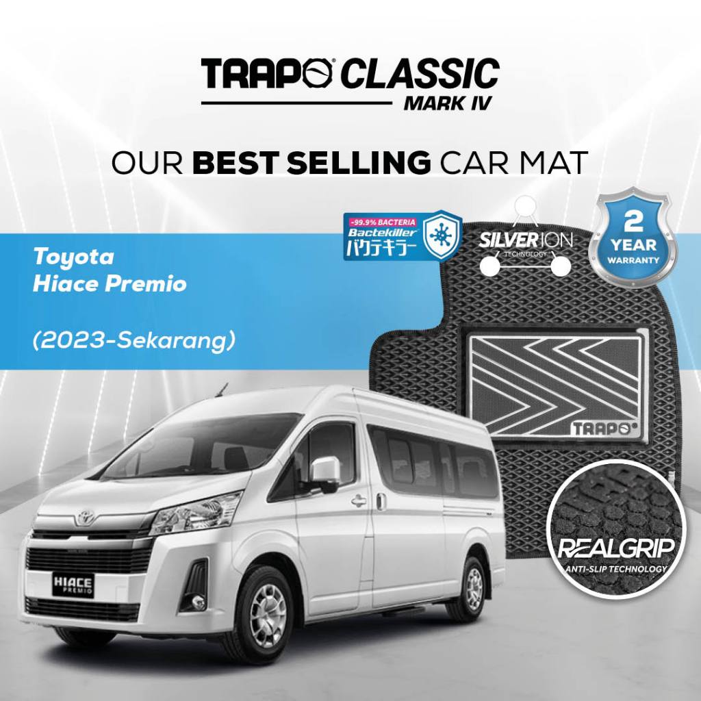 Jual Karpet Mobil Trapo Classic Mark IV Toyota Hiace Premio (2023 ...