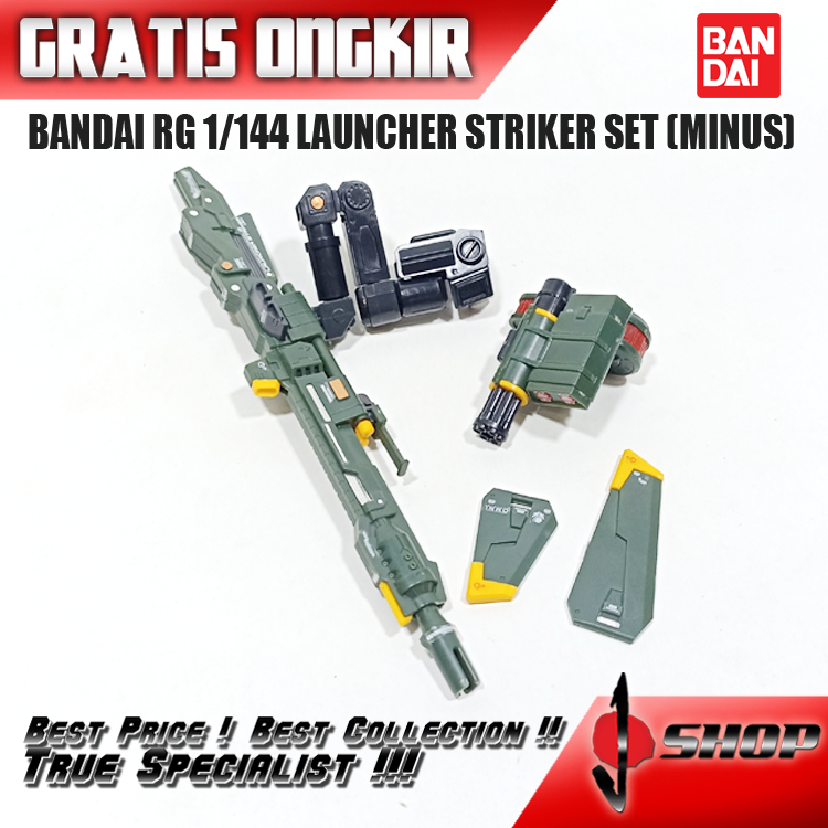 Jual BANDAI RG 1/144 LAUNCHER STRIKER SET (MINUS) RG209 | Shopee Indonesia