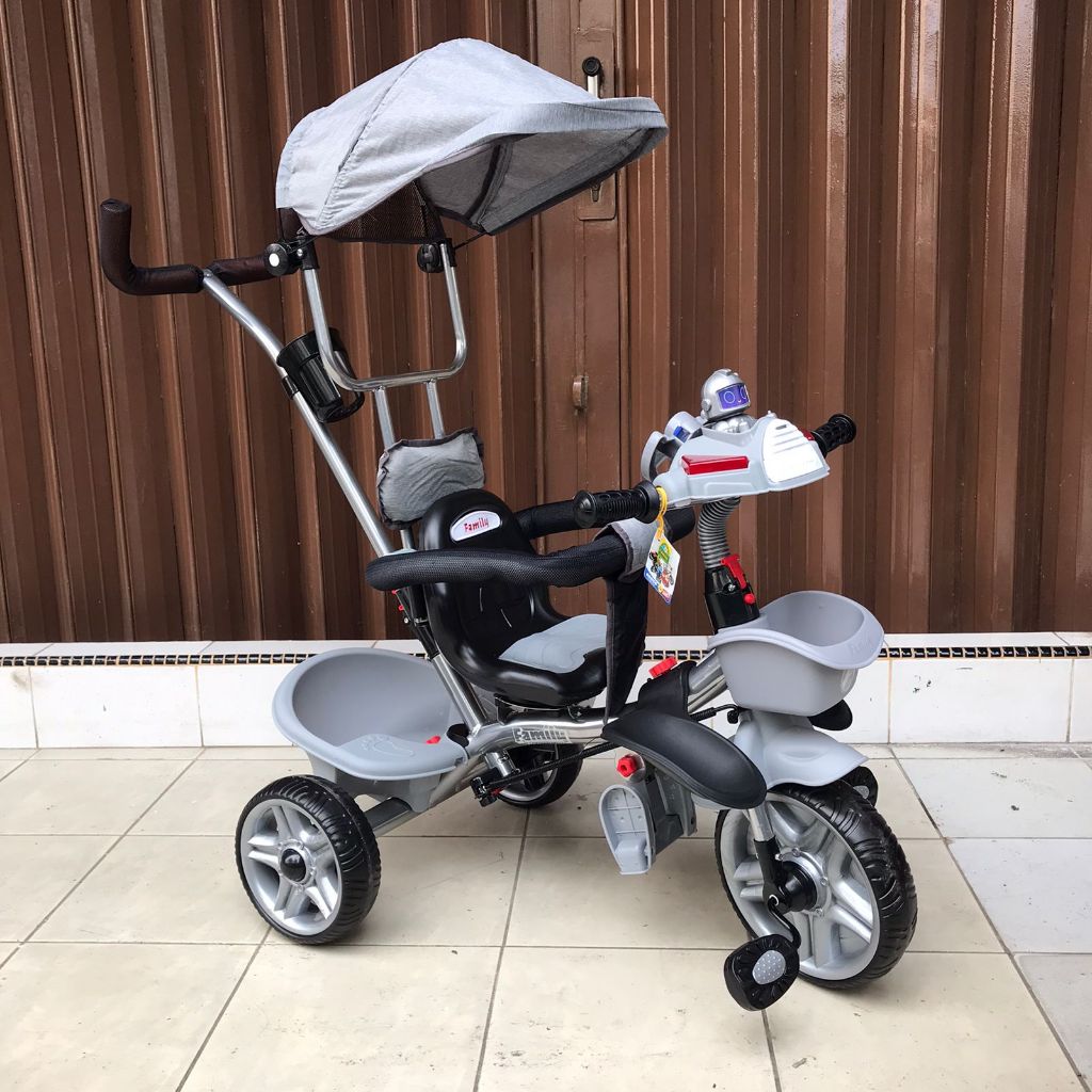 Jual GOSEND Sepeda Dorong Anak Roda Tiga Tricycle Family Vamos Premium ...