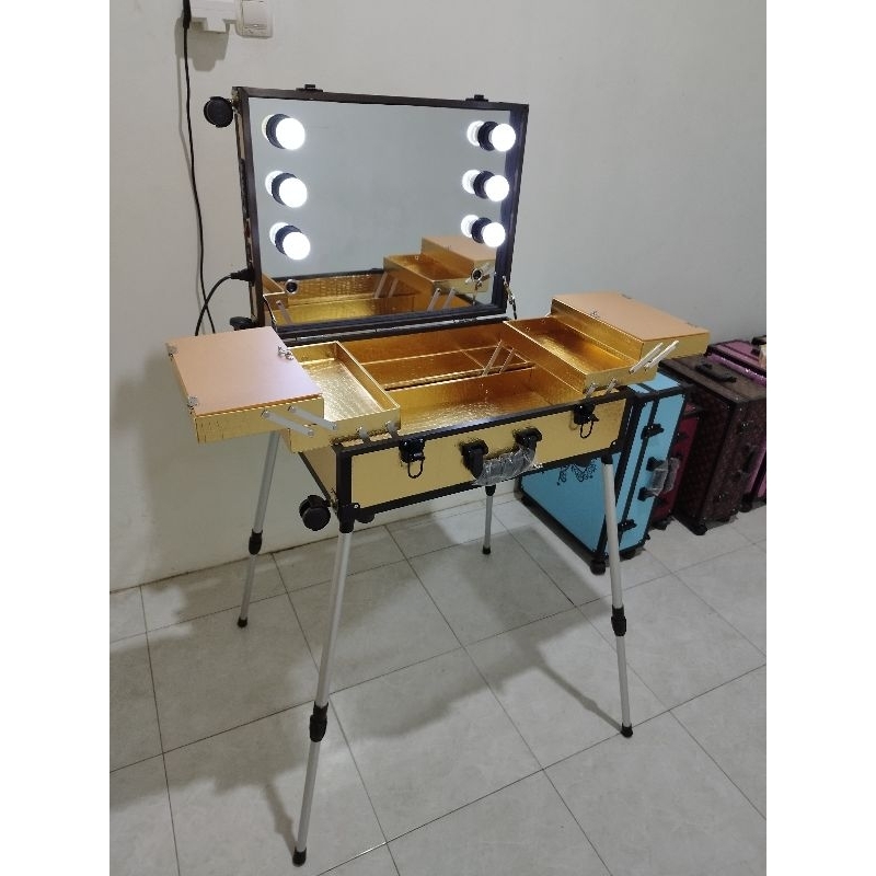 Jual Terbaru tas make up Beautycase koper make up size 60 musik ...