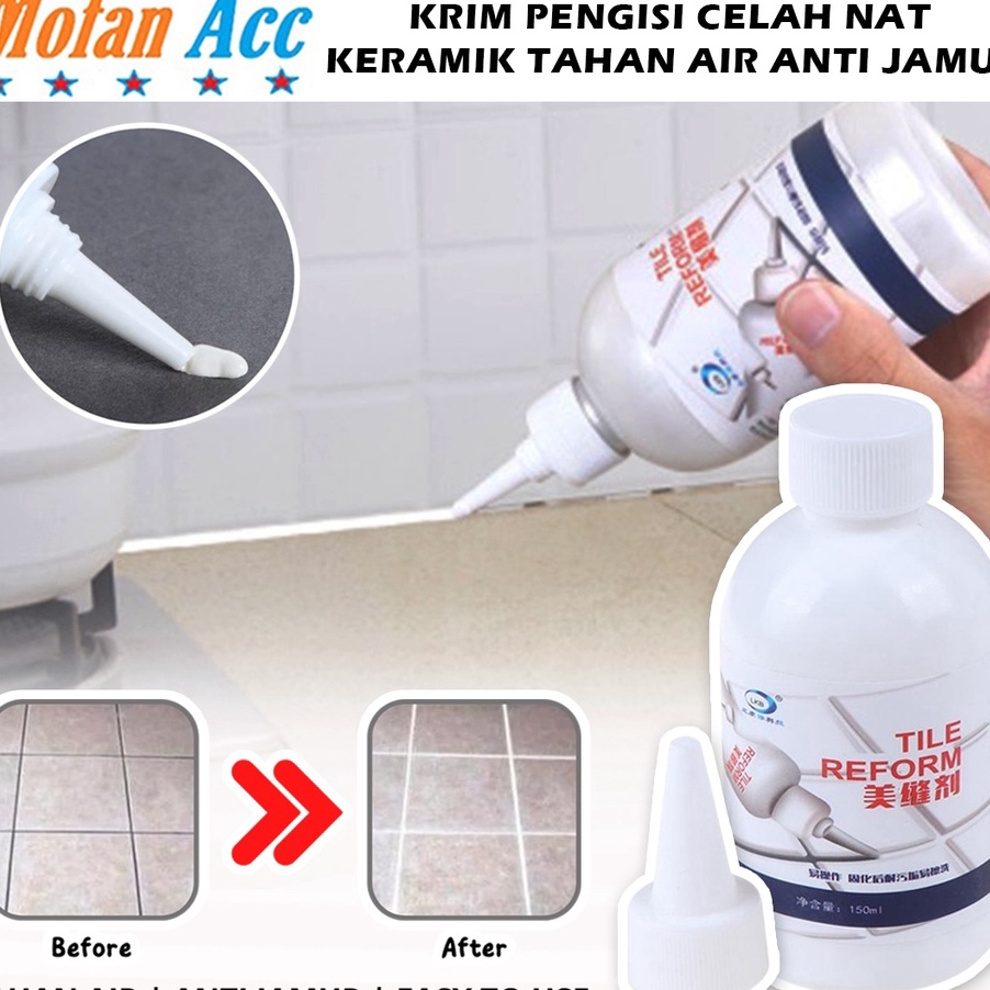 Jual 77 Krim Pengisi Celah Nat Keramik 15ml Anti Jamur Lem Reparasi ...