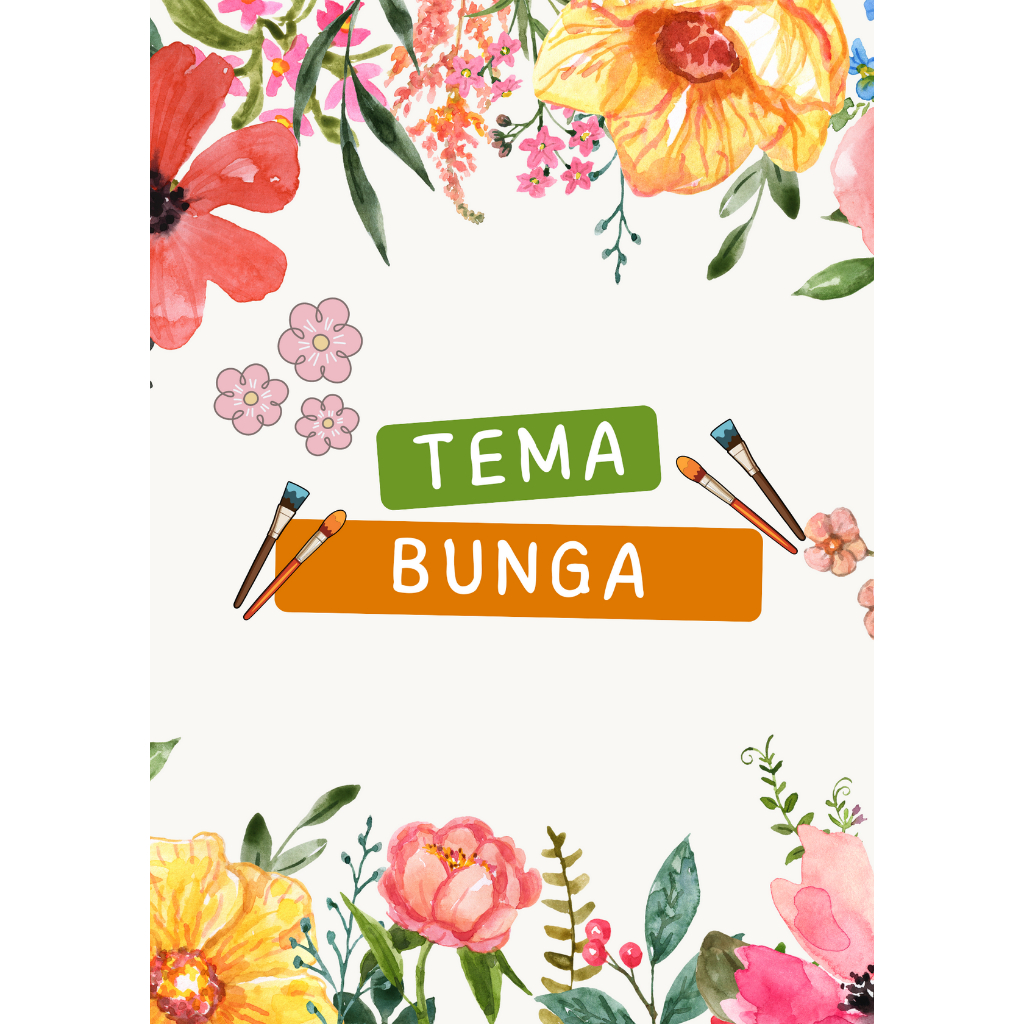 Jual KERTAS MEWARNAI / TEMA BUNGA / COCOK UNTUK DEWASA DAN ANAK-ANAK ...
