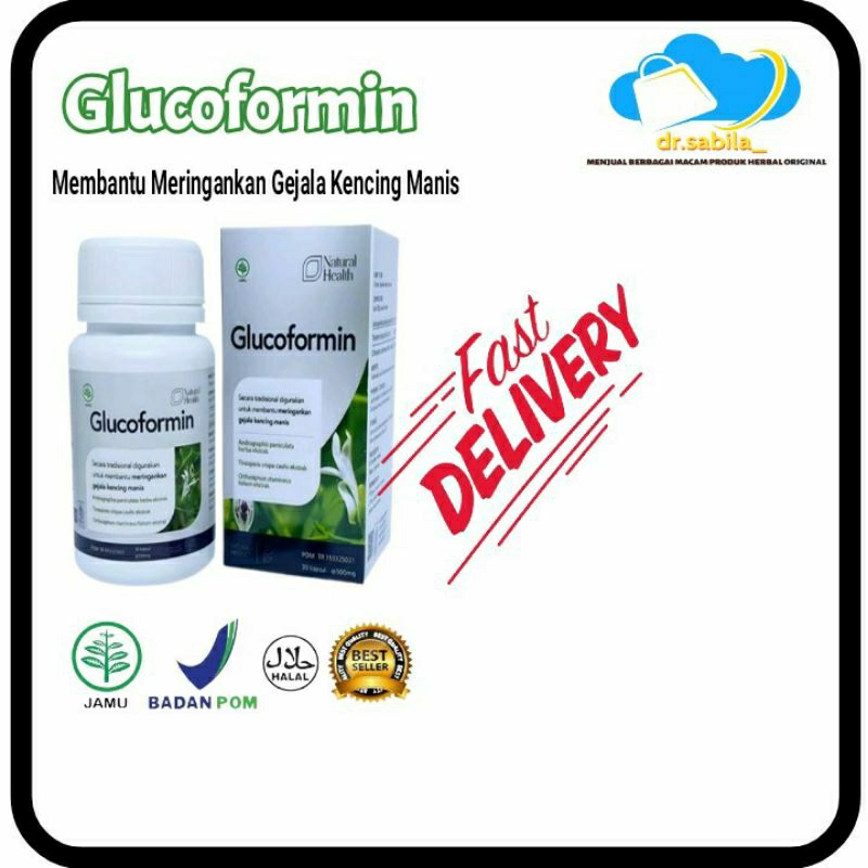 Jual Obat Herbal Diabetes Kencing Manis Glucoformin Asli Original 100% ...