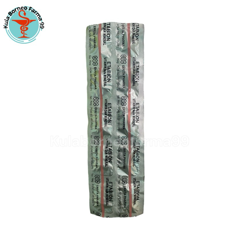 Jual Etabion 10 Kapsul - Vitamin dan Mineral | Shopee Indonesia