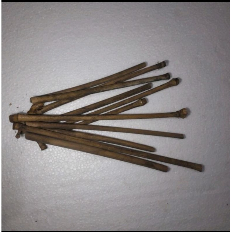 Jual Ranting bambu kering asli panjang 20-30 cm berat 100g untuk bahan ...