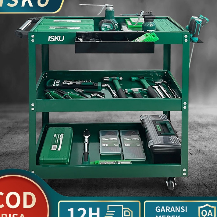 Jual Jangan Sampai Kehabisan ISKU Alat Perkakas TrollyTrolly Bengkel ...