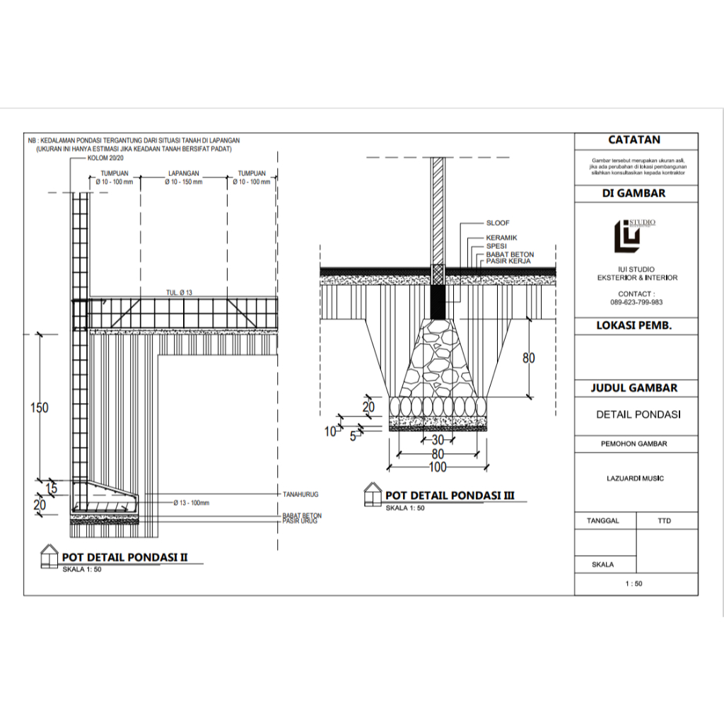Jual IJIN IMB/PBG Bangunan (full gambar kerja) | Shopee Indonesia