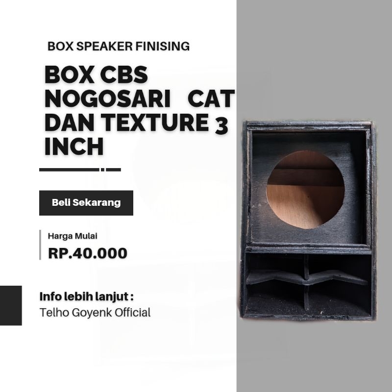 Jual CBS NOGOSARI 3 INCH SUDAH CAT DAN TEXTURE FREE GRIL | Shopee Indonesia