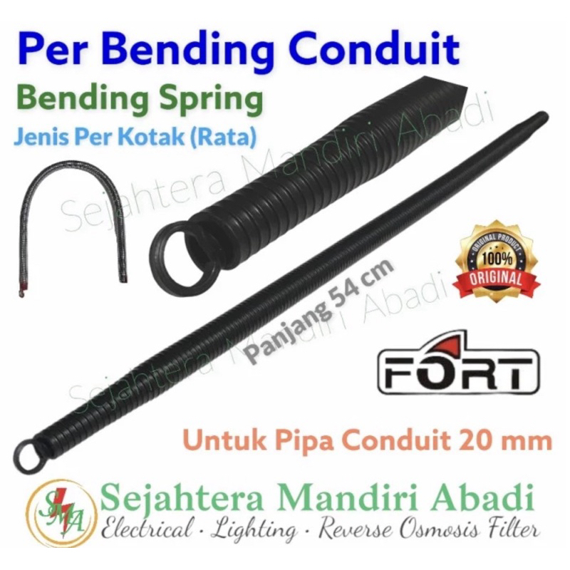 Jual Per Bending Pipa Listrik Conduit Spring Kotak Rata 20 mm | Shopee ...