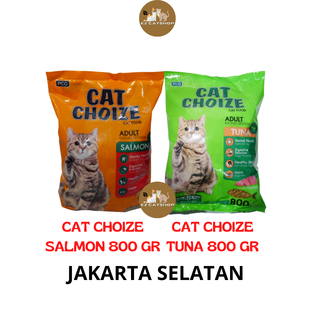 Jual MAKANAN KUCING CAT CHOIZE ADULT - CAT CHOIZE ADULT SALMON - CAT ...