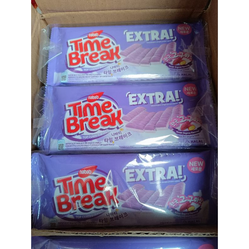 Jual NABATI TIME BREAK KOREAN GOGUMA 1 PACK ISI 10 / WAFER GOGUMA ...