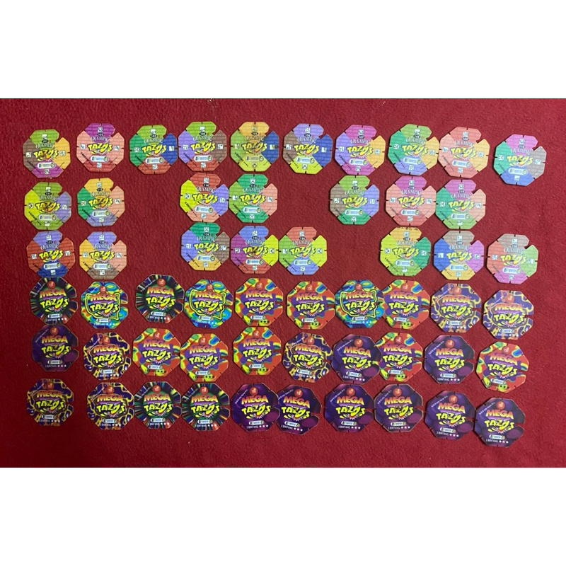 Jual Koleksi jadul Tazos Looney Tunes Olympic dan Mega Tazos 101-160 ...