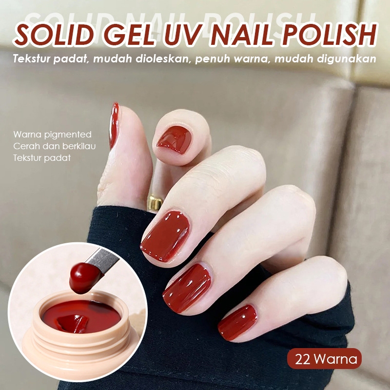 Jual GCOCL Kutek Uv Gel, Kutek Puding, Kutek Gel Mud Painting Color ...