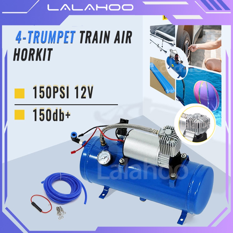 Jual Tabung Kompresor Angin Otomatis 12V 24V air suspension compressor ...