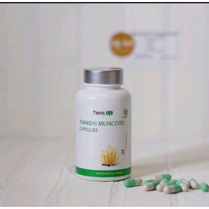 Jual MUNCORD TIENS ISI 100 KAPSUL | SUPLEMEN TIENS HERBAL | TIANSHI ...