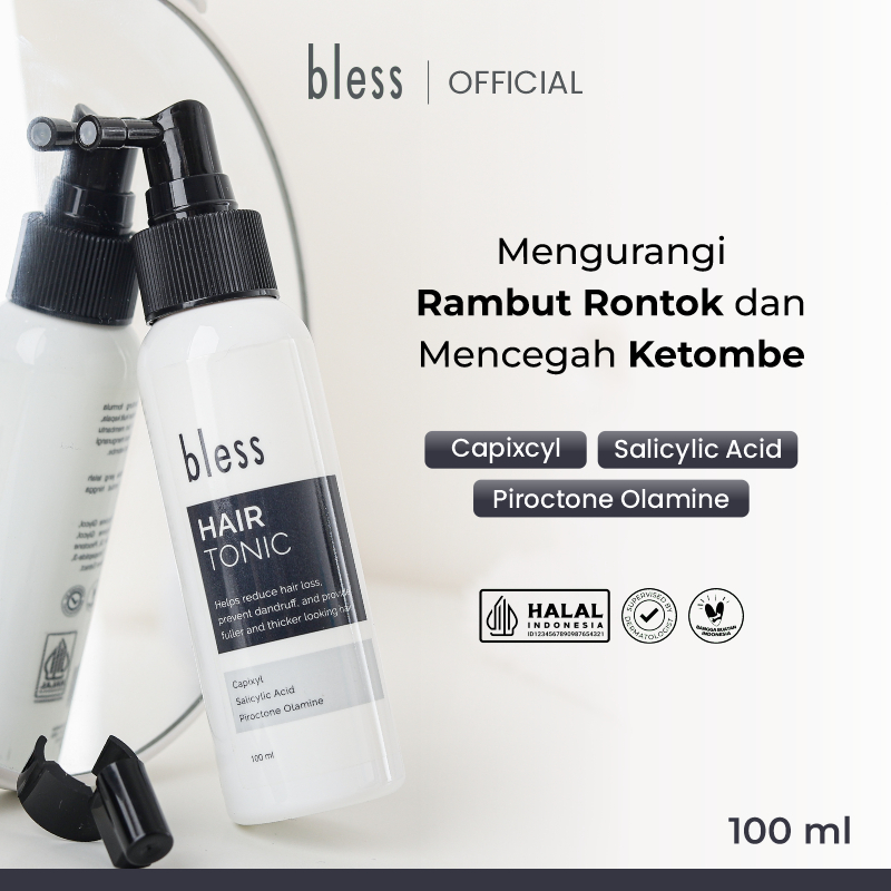 Jual Bless Hair Tonic 100ml | Tonik Rambut Rontok | Shopee Indonesia