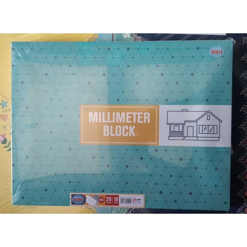 Jual Buku Gambar Milimeter Blok Ukuran A3 (1Pak) | Shopee Indonesia