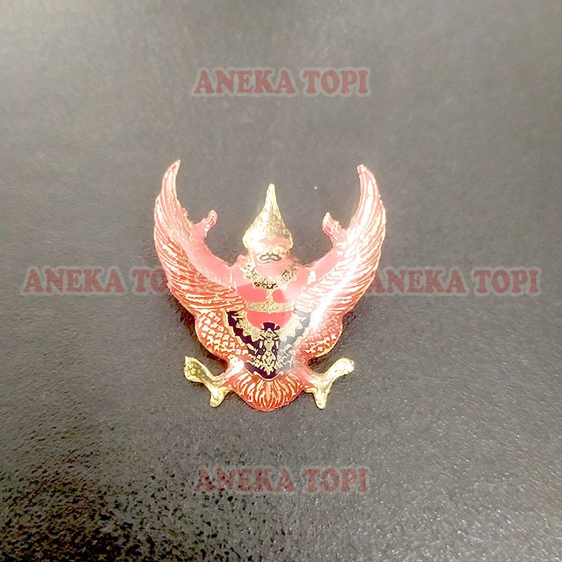 Jual Pin Lambang Negara Thailand Collar Pin Coat of Arms Thailand Pin ...