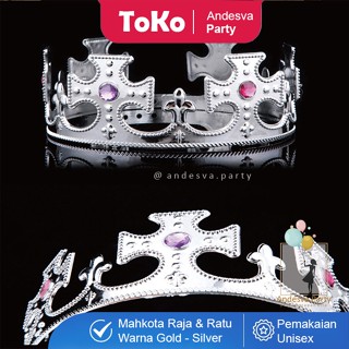Jual mahkota ultah raja ratu / mahkota raja & ratu / chrown king ...