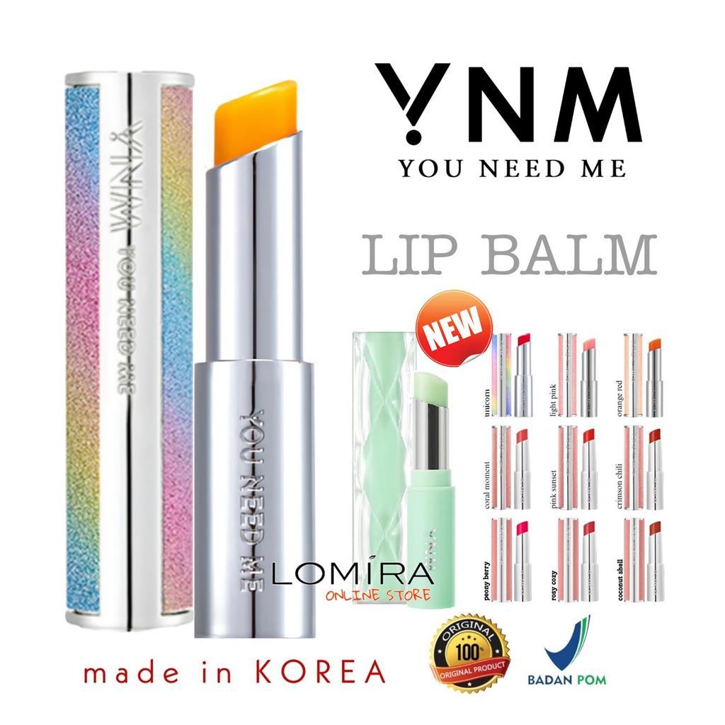 Jual YNM LIP BALM KOREA ORIGINAL - TERDAFTAR BPOM - YNM YOU NEED ME ...