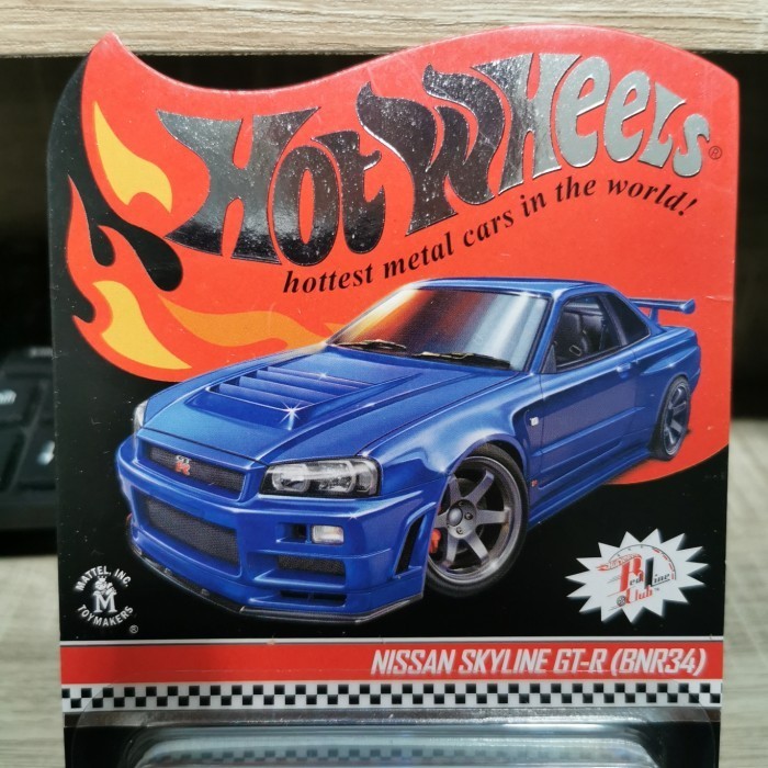 Jual Hotwheels RLC Nissan Skyline GT-R R34 Biru - Limited Edition ...