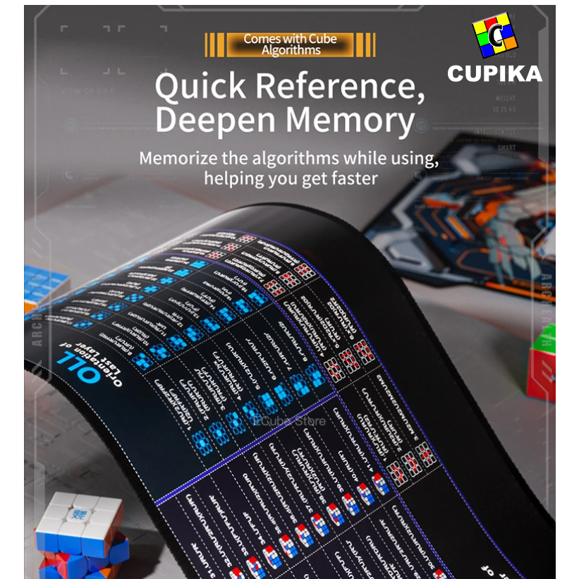 Jual Cube Puzzle CFOP Matras Moyu Competition Moyu Mat Carpet Ukuran ...